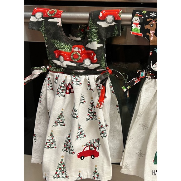 Hand Crafted | Holiday | 225 Handmade Hanging Kitchen Dress Towel For ...